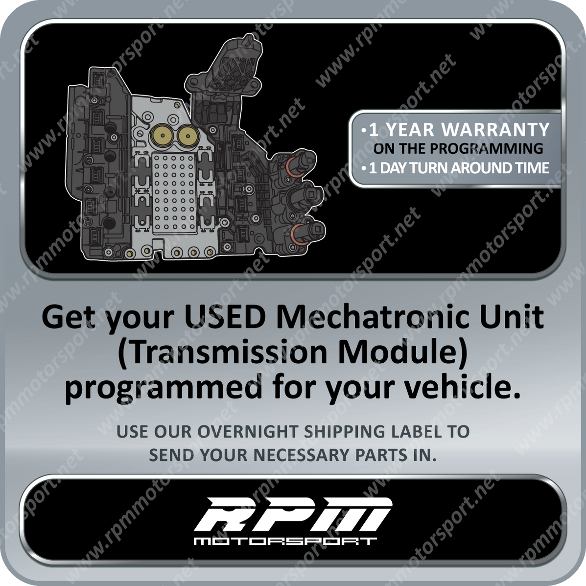BMW GS7D36SG ///M Series type E-series Mechatronic Gearbox DSG Getrag ...