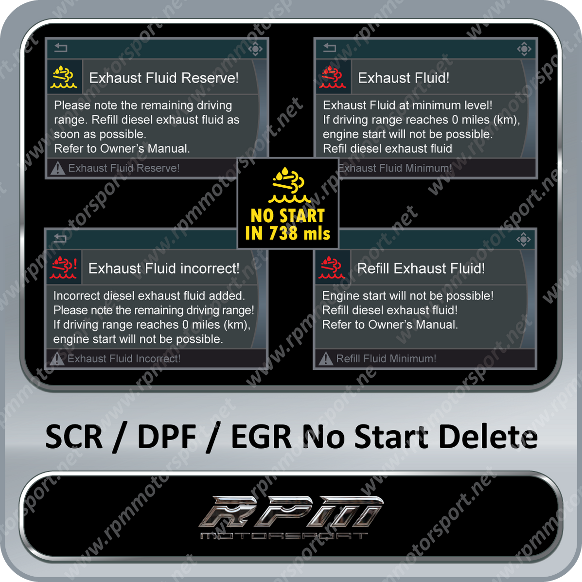 BMW F15 X5 35dX Years 2013 to 06/2015 SCR / DPF / EGR Delete — Rpm ...