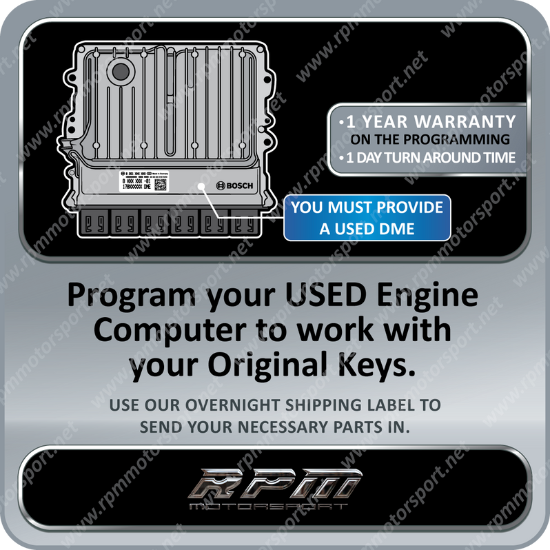 BMW G-Series Used DME / ECU Replacement Programming Bosch MG1CS201 (DM ...