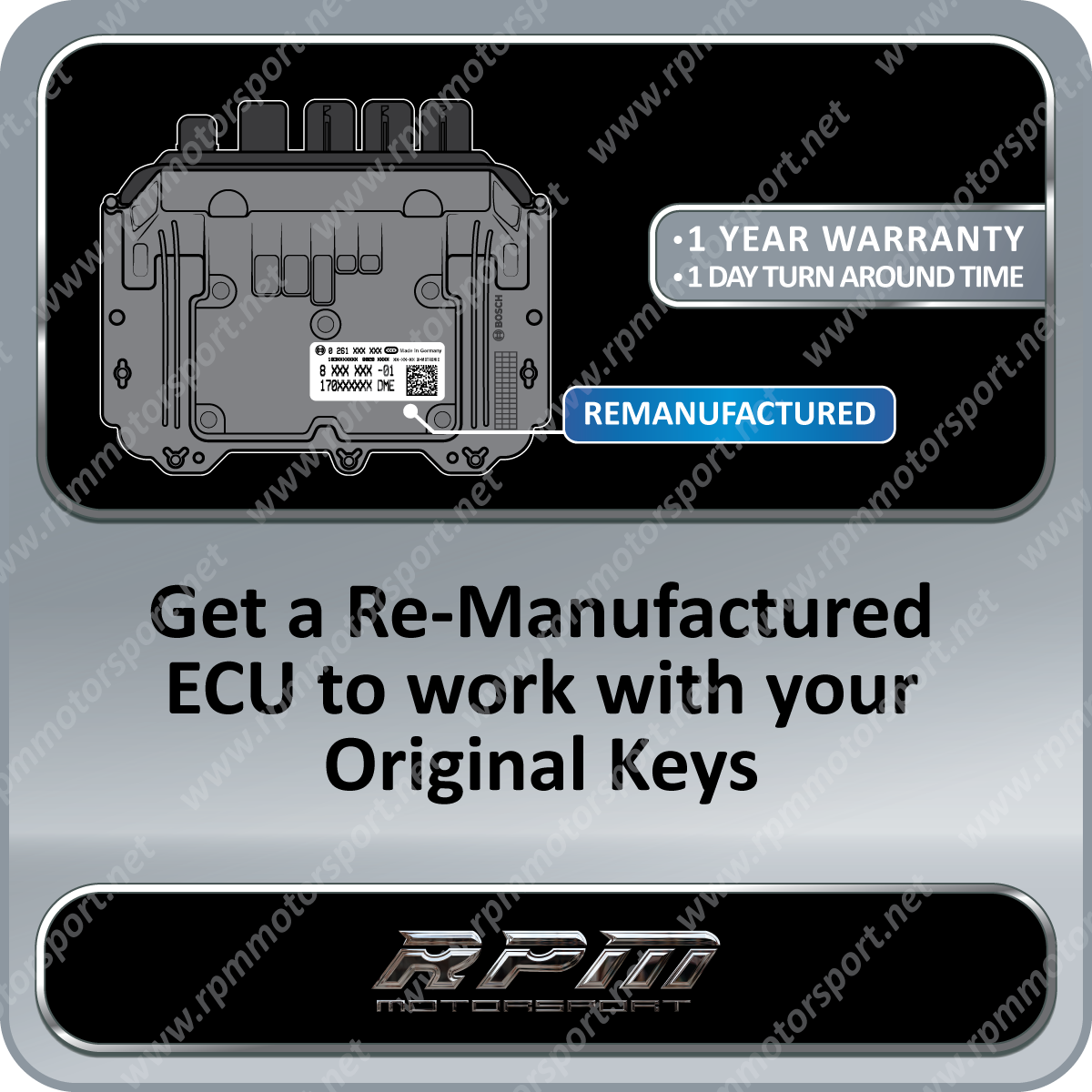 MINI Cooper S F-Series MEVD1723 (B46 & B48 Engines) Remanufactured DME ...