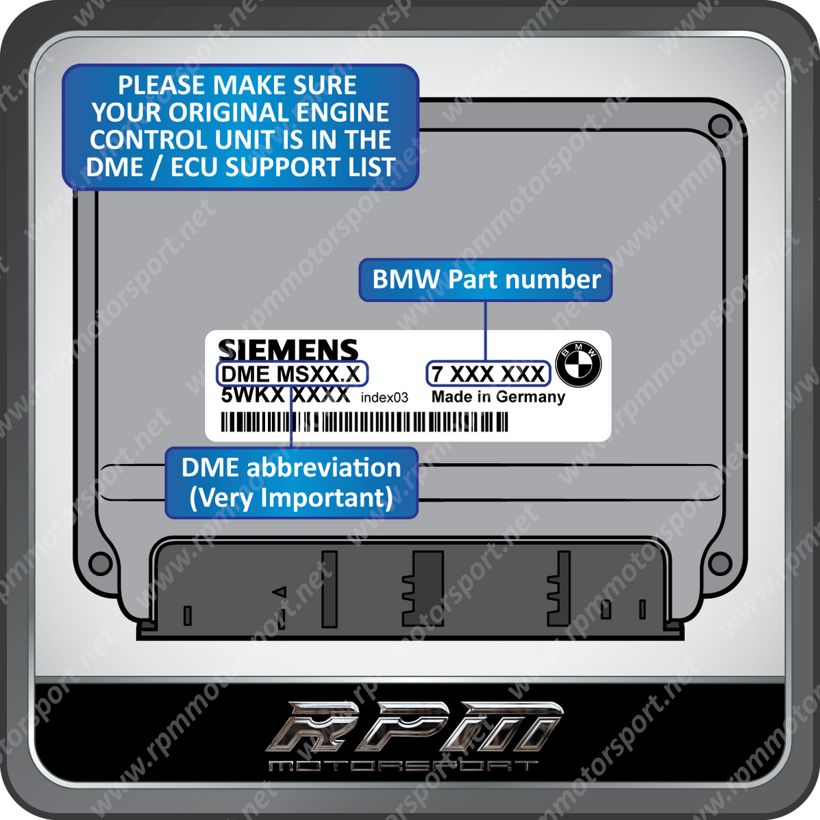 BMW / MINI Unlocked DME Programming Service. No EWS 3.3 or 4.3 Require ...